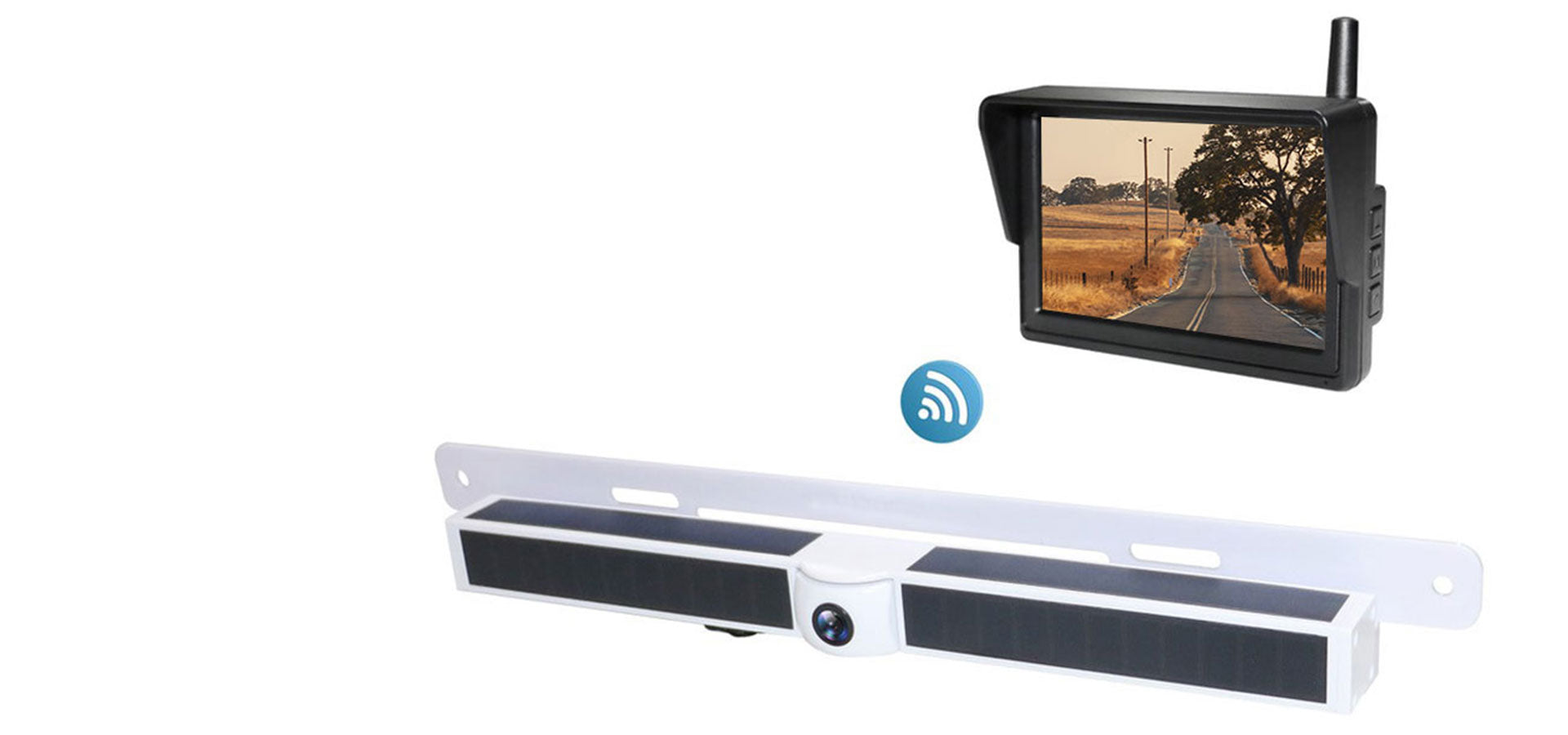 Wireless Solar-Powered Reversing Camera | rearview170